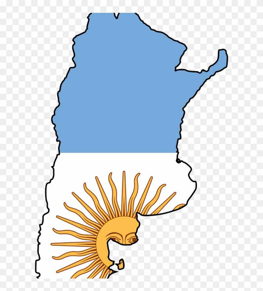 Argentina-flag-map Greeting Cards - Full Size PNG Clipart Images Download