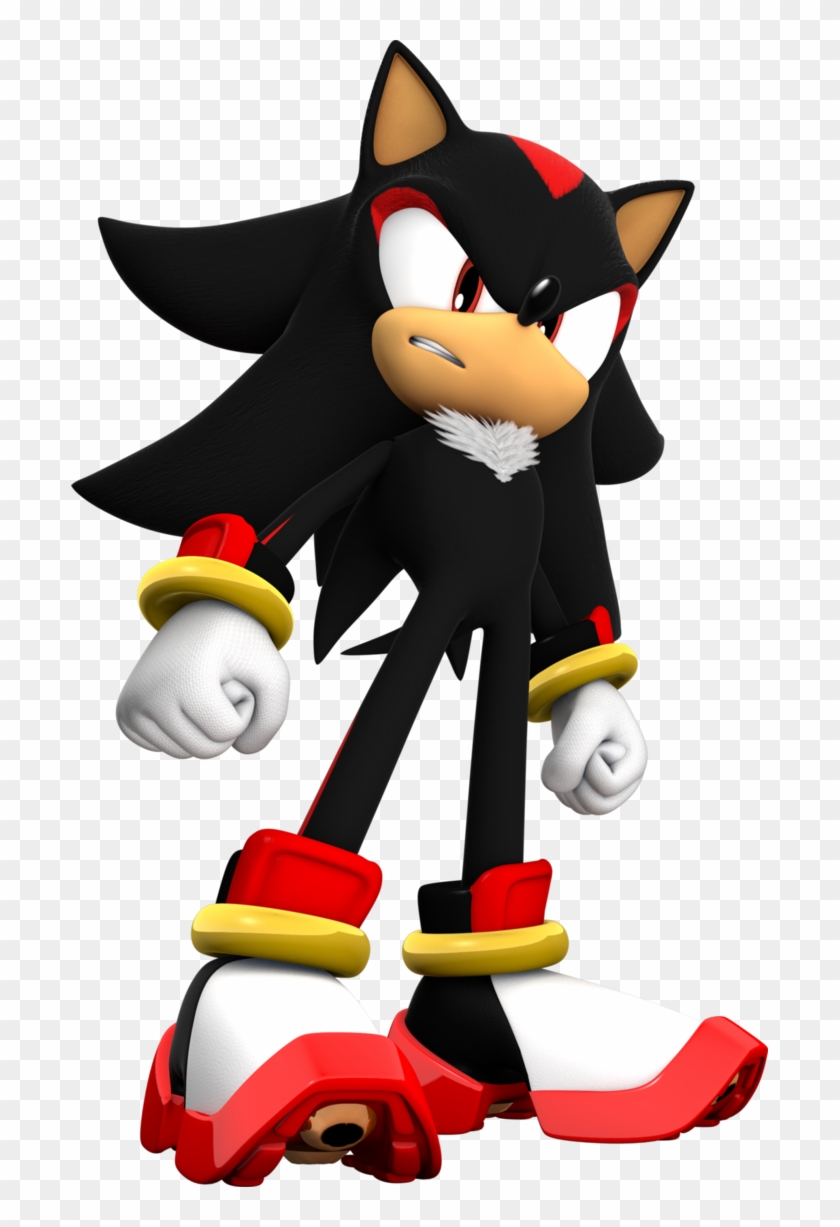 Shadow Model V3 By Mateus2014 - Shadow The Hedgehog 3d - Full Size PNG ...