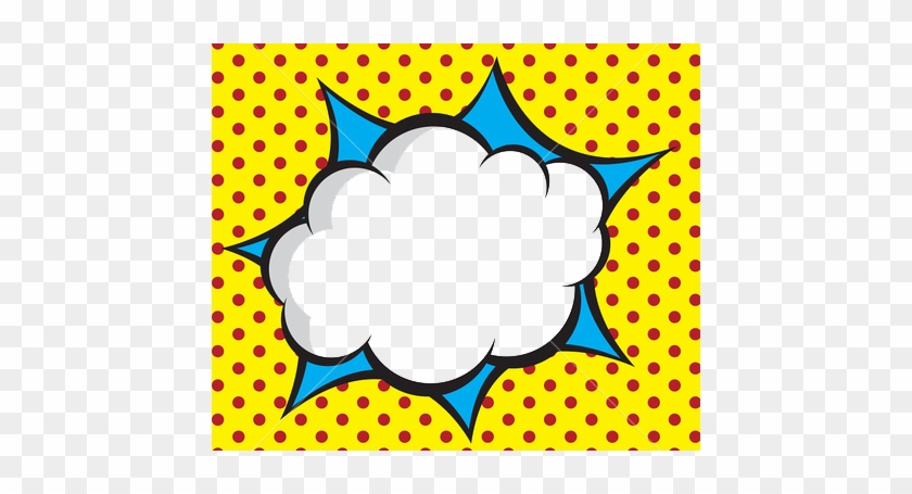 Comic Book Speech Bubble - Full Size PNG Clipart Images Download