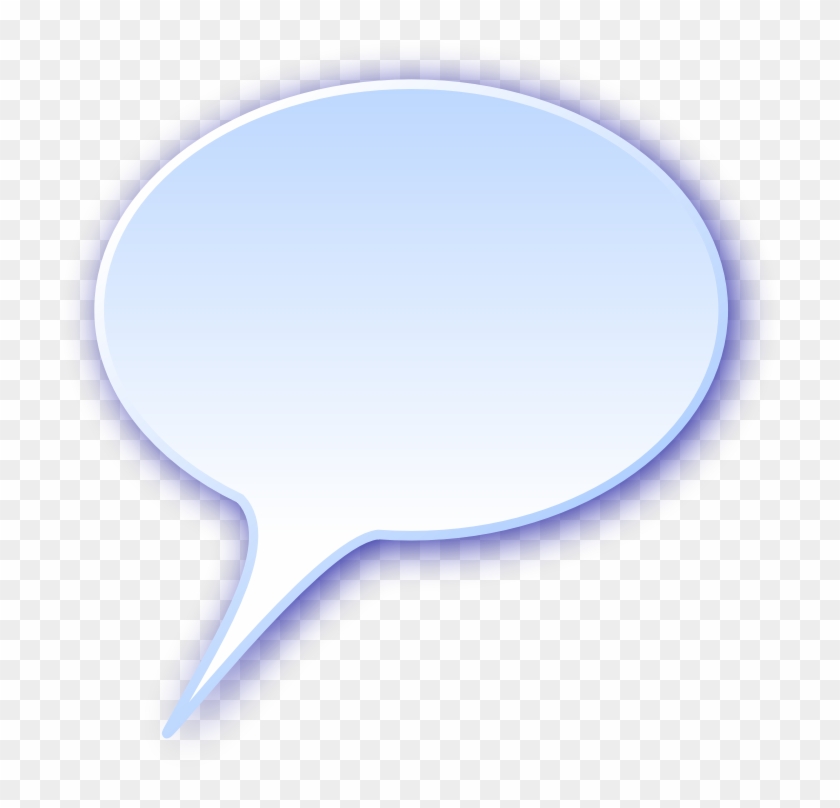 3d Rounded Speech Bubble - Word Bubbles Clip Art - Full Size PNG ...