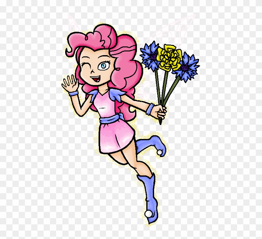 Pinkamena Fiary By Flamefyre1235 - Cartoon - Free Transparent PNG ...