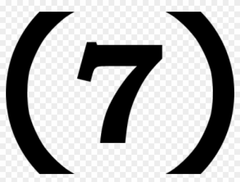 The Cycle Of Seven - Number 7 - Full Size PNG Clipart Images Download