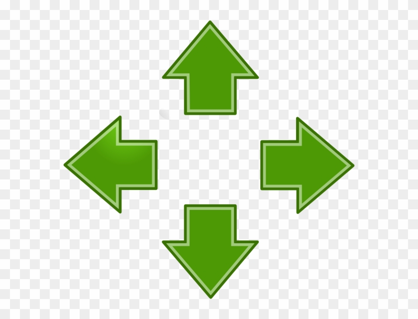 Left And Right Arrows Transparent For Kids - Up Down Left Right Button ...