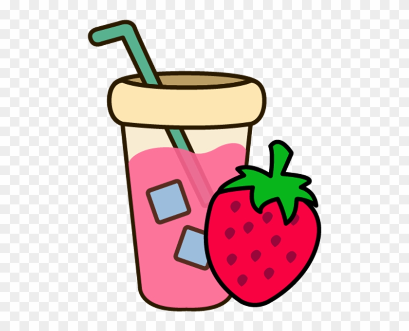 Strawberry Milkshake - Milkshake - Full Size PNG Clipart Images Download