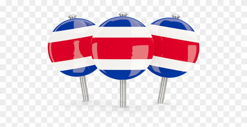 Illustration Of Flag Of Costa Rica - Flag - Full Size PNG Clipart ...