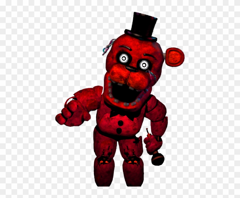 [fnaf Edits] Redbear By Sans255 - Red Bear Five Nights At Freddy's ...
