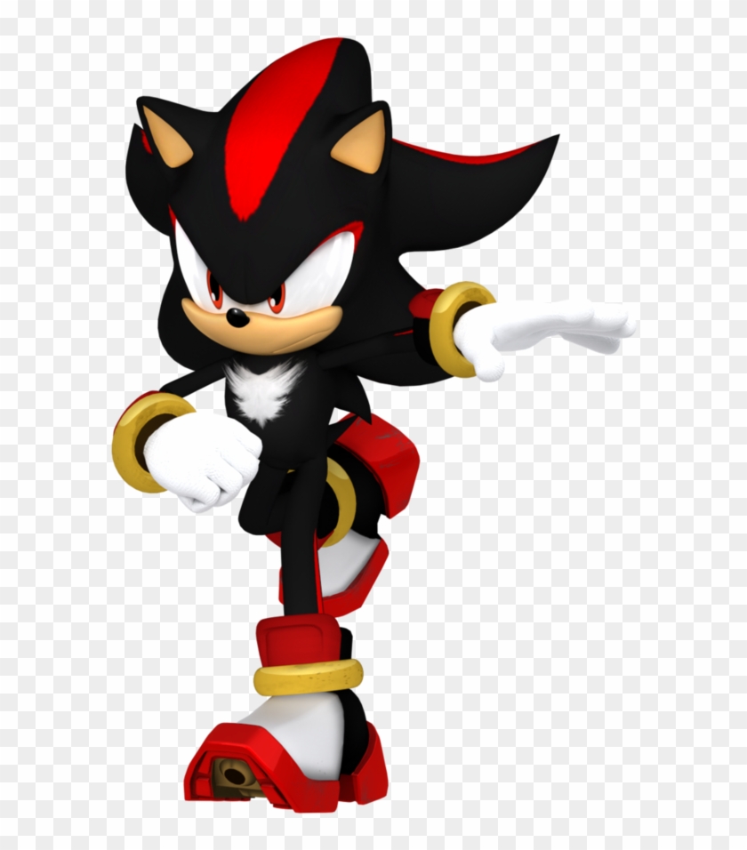 Shadow The Hedgehog Skating Render By Jaysonjeanchannel - Sonic Honey ...