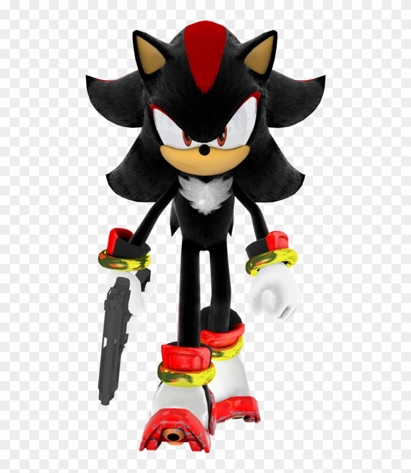 Shadow The Hedgehog - Shadow The Hedgehog 3d Model - Full Size PNG ...