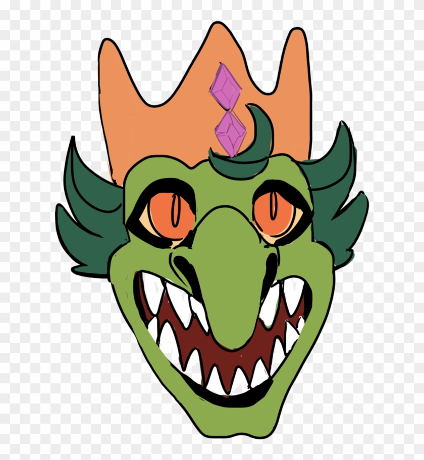 The Face Of Horror By Manda-tee - Cartoon - Full Size PNG Clipart ...