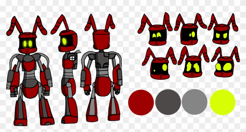 Click The Ant Ref By 0-0master - Cartoon - Free Transparent PNG Clipart ...