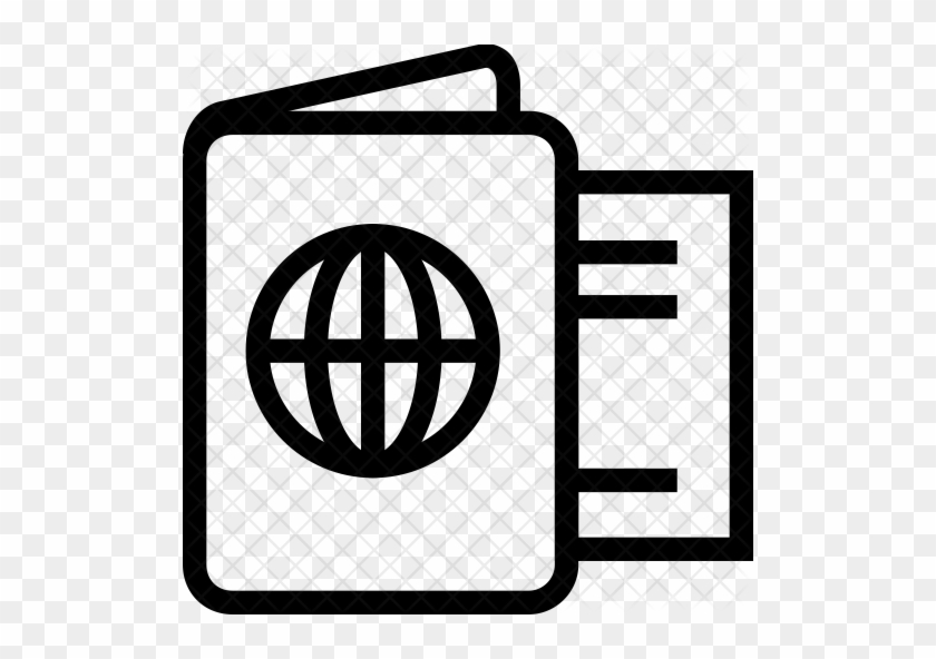 Passport Icon - Icon - Full Size PNG Clipart Images Download