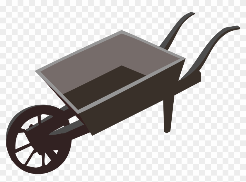 Wheel Barrow Planter - 10 Things That Have Wheels - Full Size PNG ...