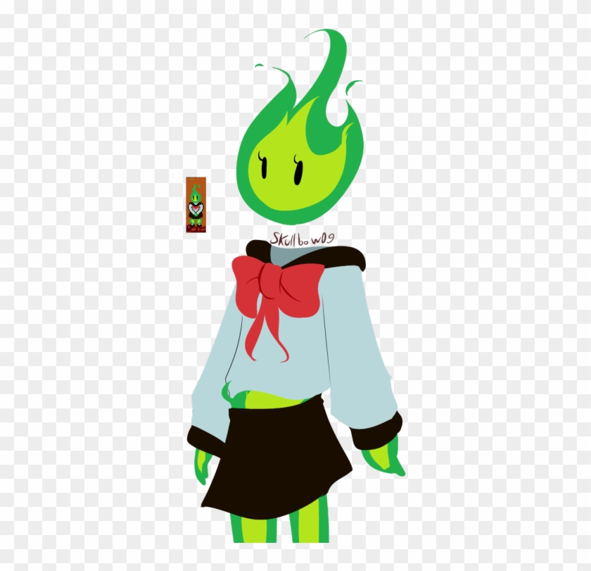 One Of My Fav Npcs From Undertale Tbh - Undertale Fire Girl - Full Size ...