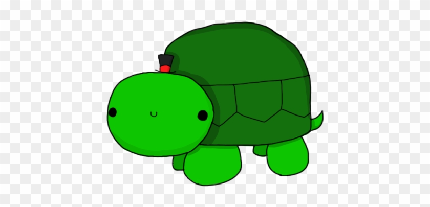 Top Hat Turtle By Xxneoprincexx - Turtle With A Hat - Full Size PNG ...