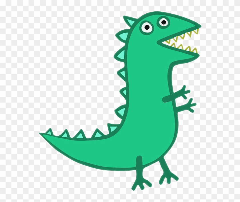 Newer Peppa Pig Pictures - Dinosaurio George Pig - Full Size PNG ...