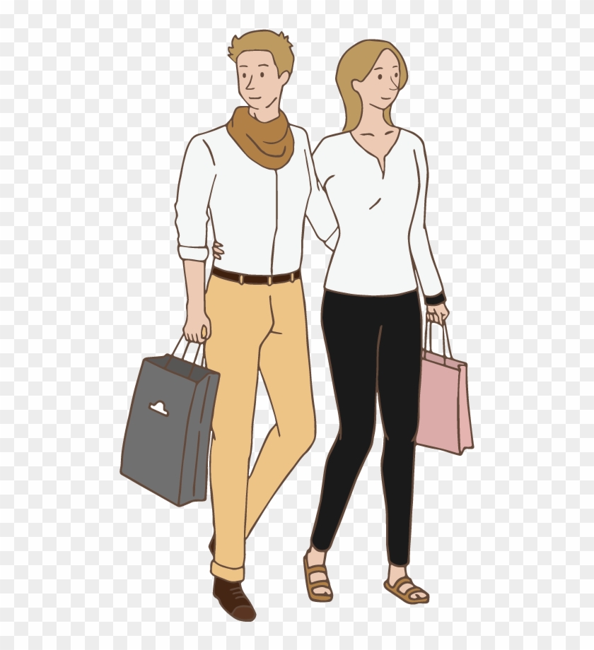 Man Shopping Clipart