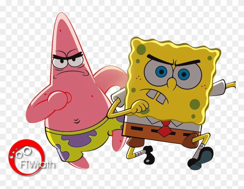 Spongebob Squarepants «digital Renders «digital Wallpapers - Spongebob And Patrick Angry - Free ...