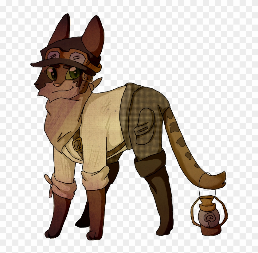 Steampunk Cat By Crazzkat - Transparent Background Steampunk Mages ...