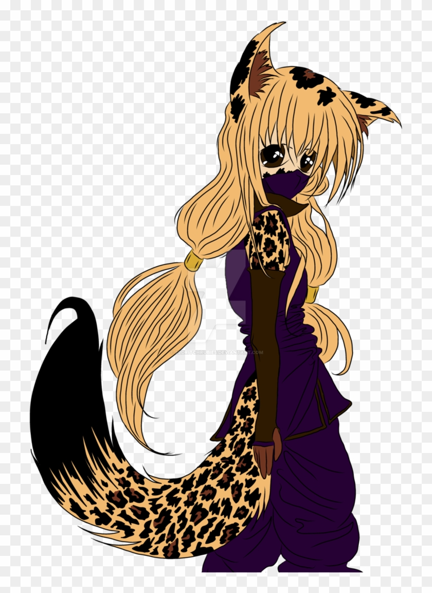 Ninja Cheetah By Eldritchrubies - Ninja Cheetah - Full Size PNG Clipart ...