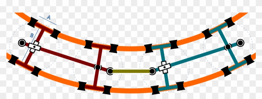 Rollercoasterchassis Bogie Train - Bogie - Free Transparent PNG Clipart ...