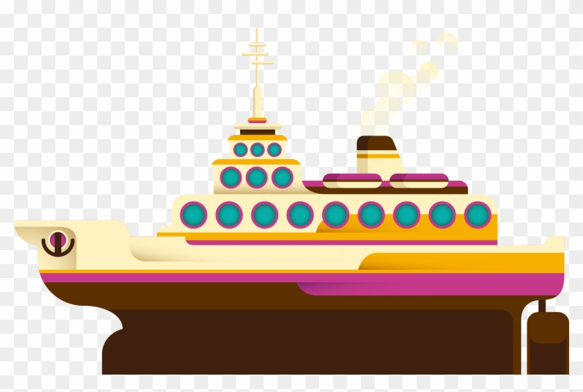 Clip Art - Ship Vector - Vector Graphics - Free Transparent PNG Clipart ...