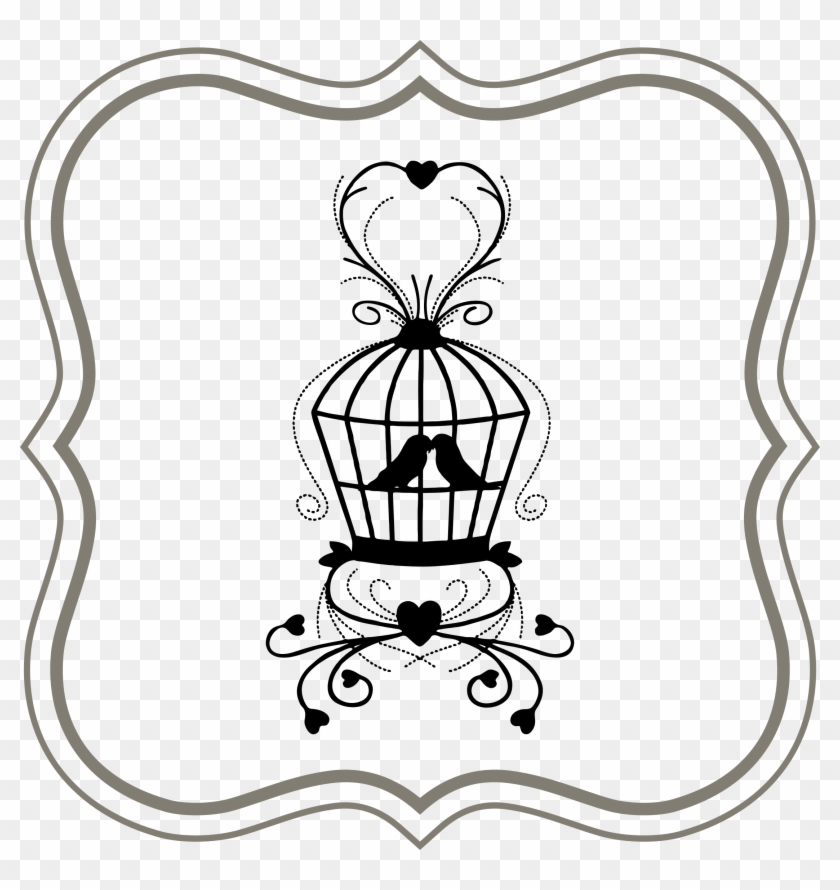 Love Birds Clipart Frame Png - Clip Art - Full Size PNG Clipart Images ...
