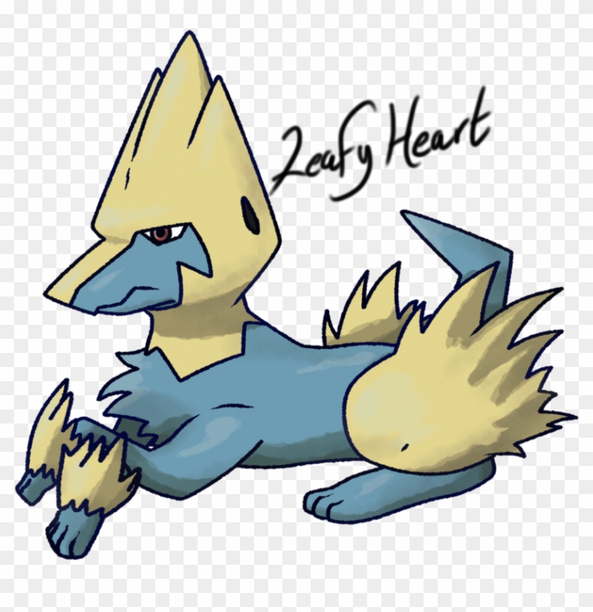 Pokecollab Manectric Hoenn - Cartoon - Free Transparent PNG Clipart ...