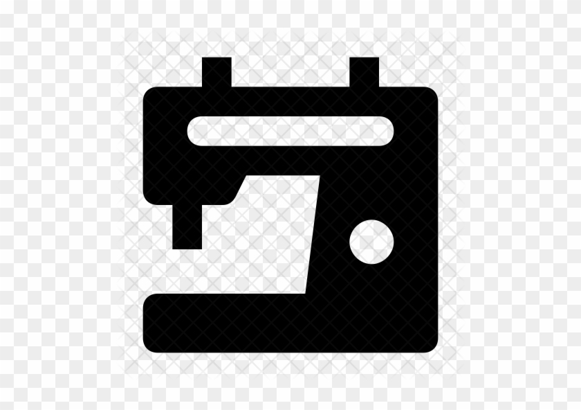 Sewing Icon - Sewing Machine - Full Size PNG Clipart Images Download