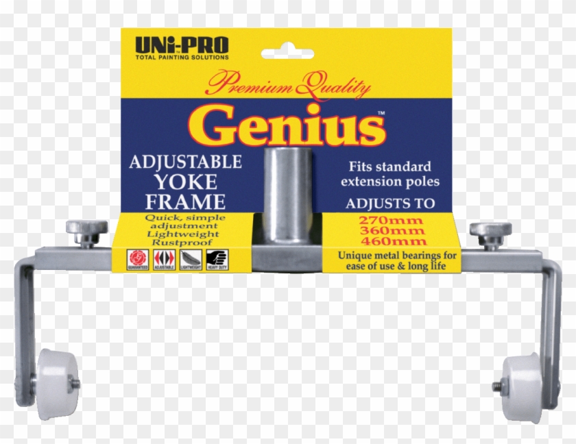 Adjustable Yoke Frame Genius - Signage - Free Transparent PNG Clipart ...