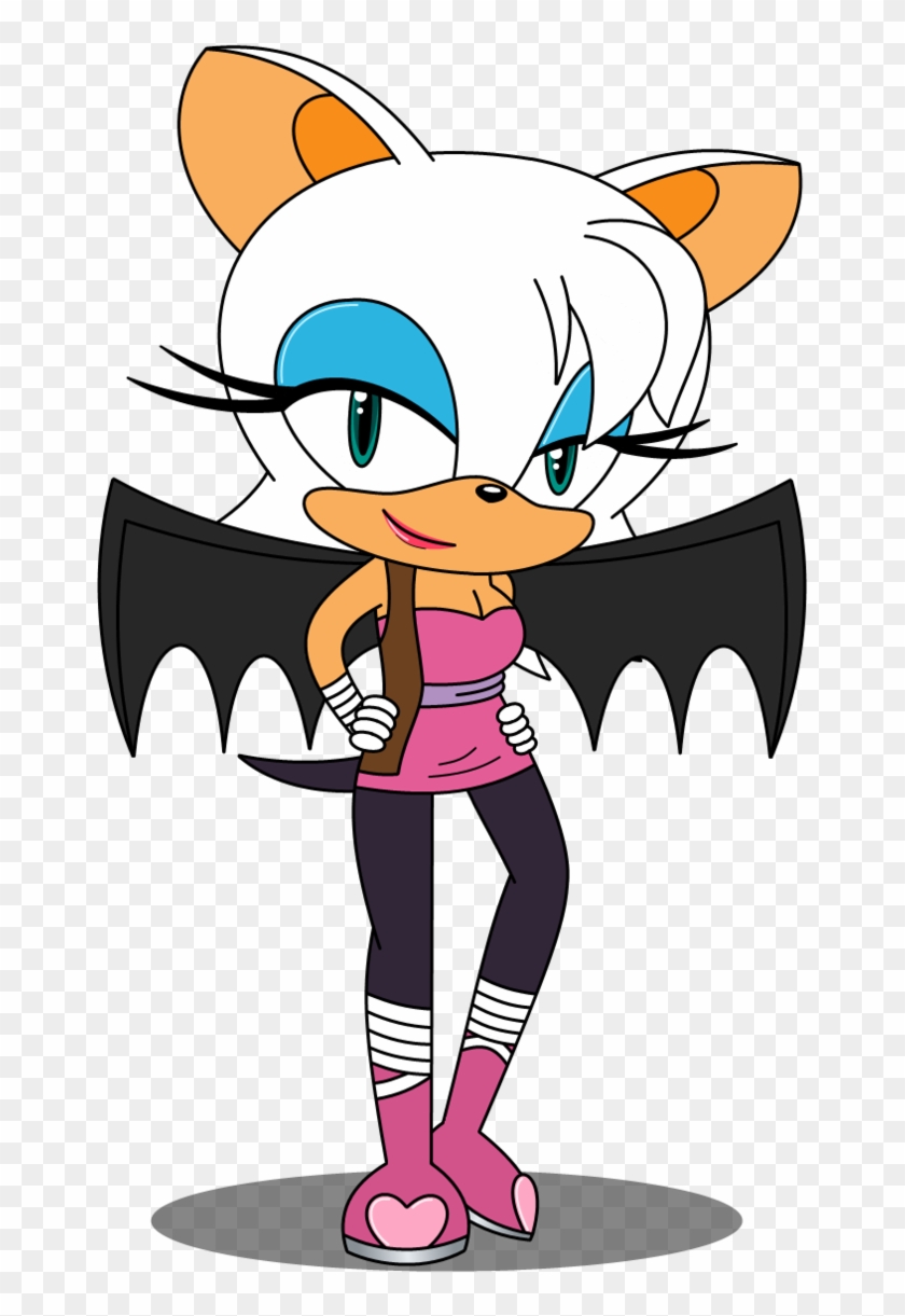 Sonic Boom Rouge Design By Gamingingreen13 - Cartoon - Full Size PNG ...