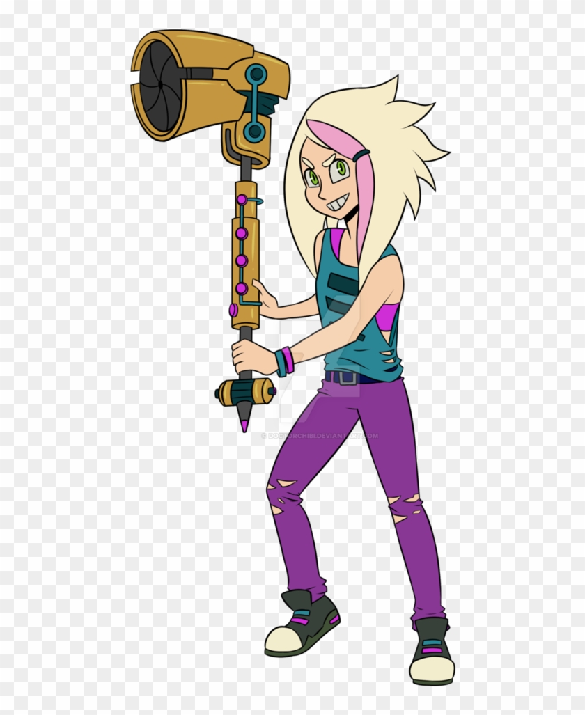 Spiral Sax Hammer Pose By Doctorchibi - Cartoon - Full Size PNG Clipart ...
