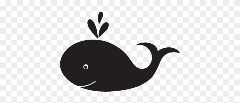 Whale Cartoon Image Black - Free Transparent PNG Clipart Images Download