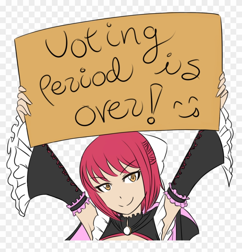 Voting Over - Cartoon - Free Transparent PNG Clipart Images Download
