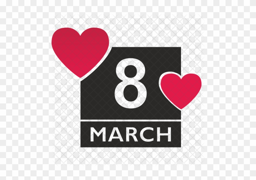 8 March Icon - Heart - Free Transparent PNG Clipart Images Download