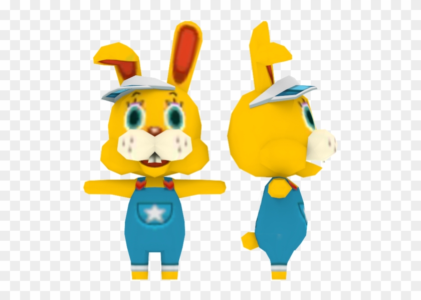 New Leaf - Animal Crossing Zipper T Bunny - Full Size PNG Clipart ...
