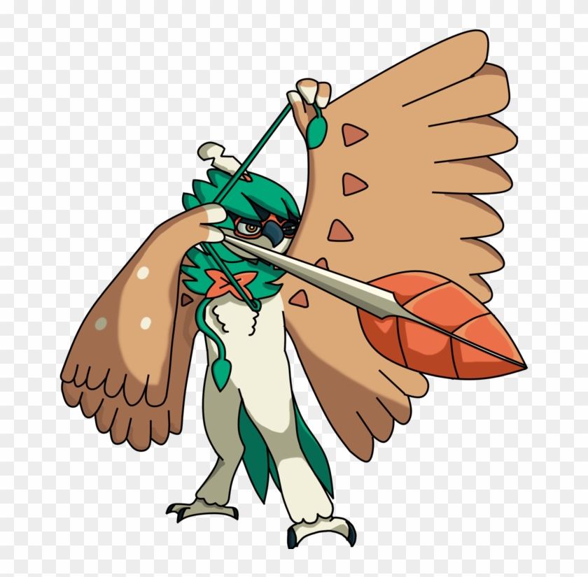 Pokemon Alola Decidueye By Axonnnessj - Alola - Free Transparent PNG ...