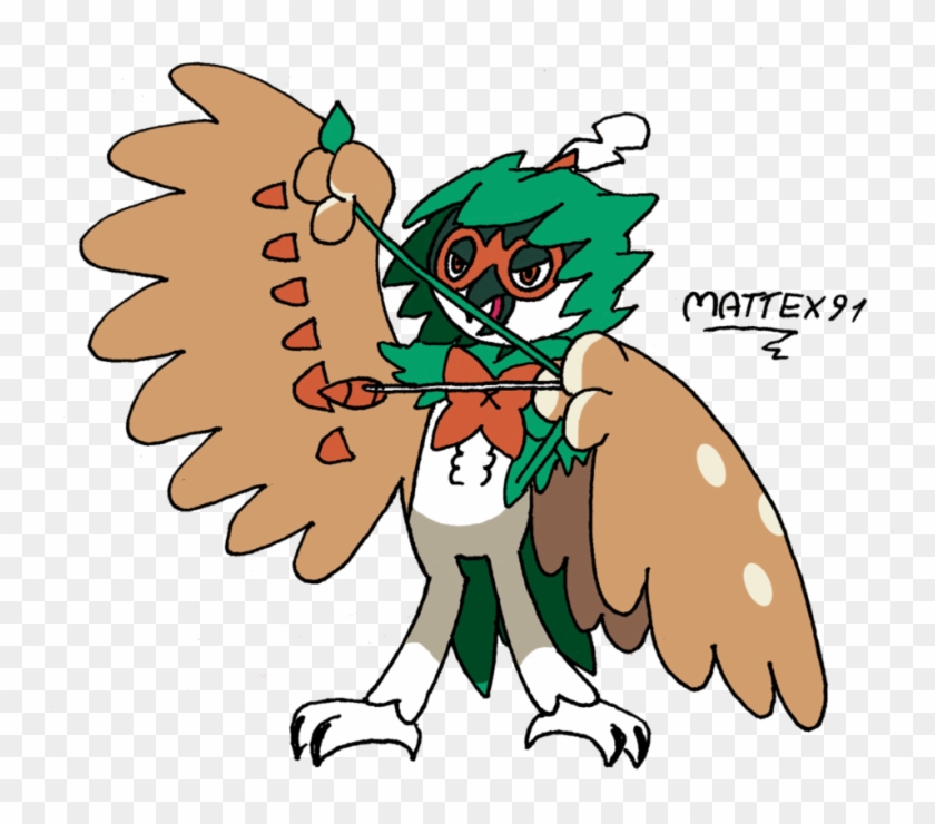 Decidueye - Cartoon - Free Transparent PNG Clipart Images Download