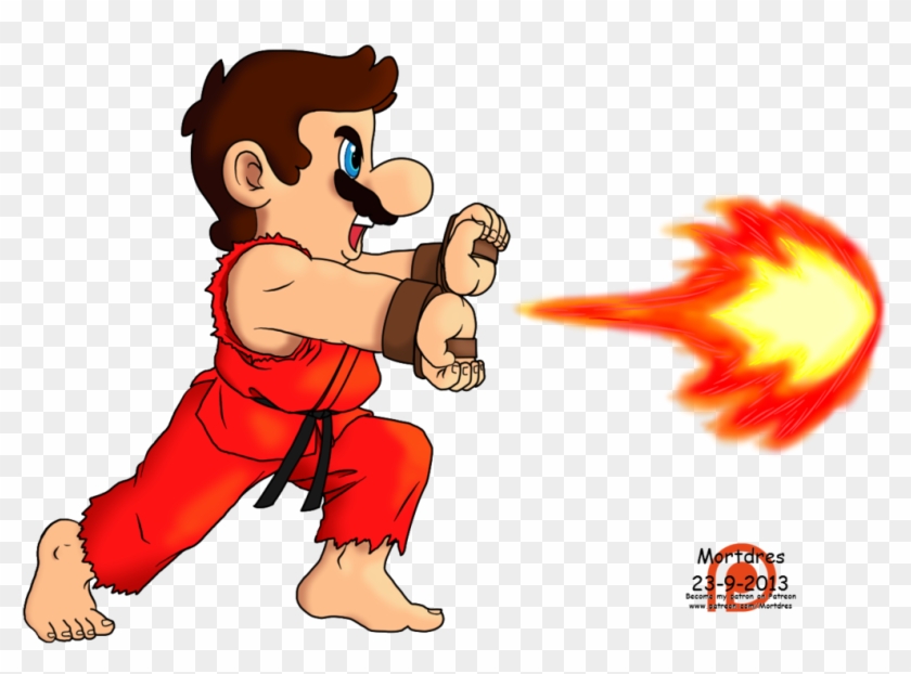 Mario's Fireball By Mortdres On Deviantart - Super Mario Fireball ...