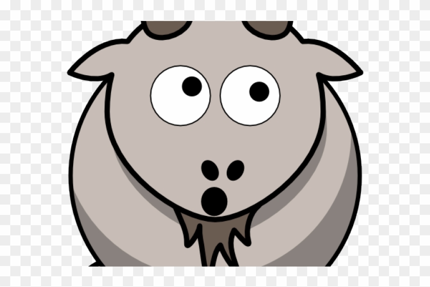 Billy Goat Clipart Bearded - Sheep And Goats Cartoon - Full Size PNG ...