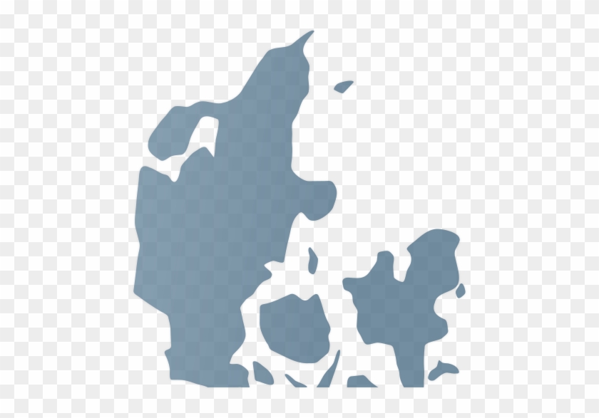 Denmark Map Icon - Full Size PNG Clipart Images Download