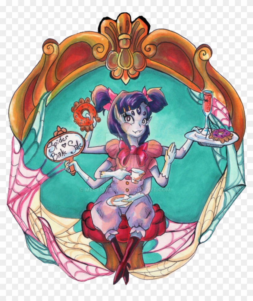 Little Miss Muffet~ By Meltmyart - Illustration - Free Transparent PNG ...