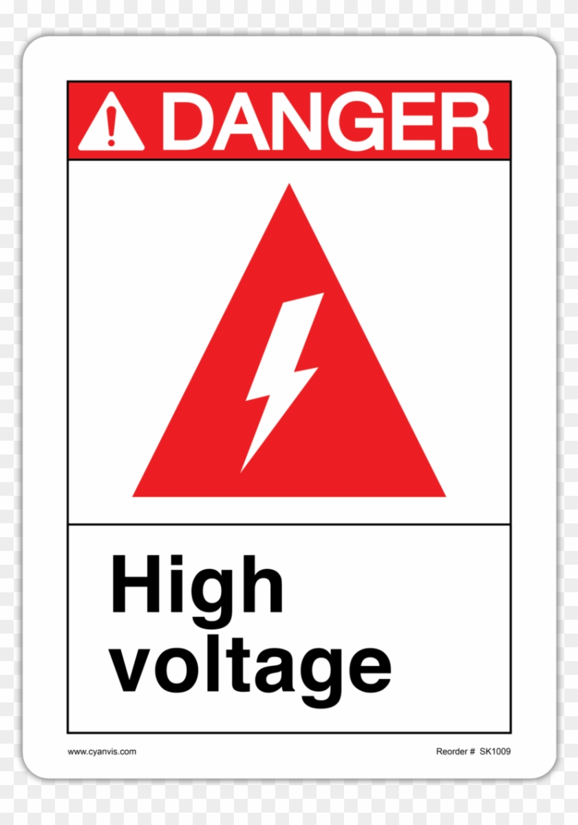 Panduit General Danger Sign With English Text Polyester, - Free ...