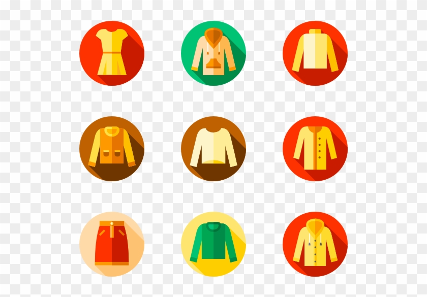 Autumn Clothes - Vector Graphics - Full Size PNG Clipart Images Download