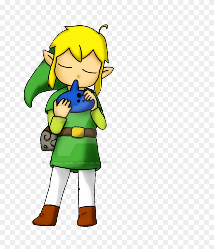 Link-flute By Laindeseablenikki - Cartoon - Free Transparent PNG ...