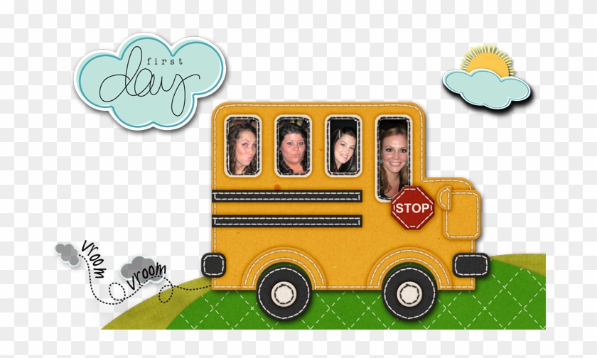 School Days Cluster Frame - Cartoon - Free Transparent PNG Clipart ...