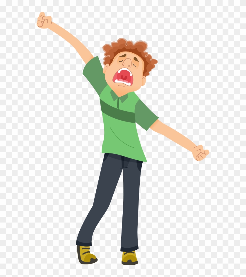 Pandiculation Small - Cartoon - Free Transparent PNG Clipart Images ...