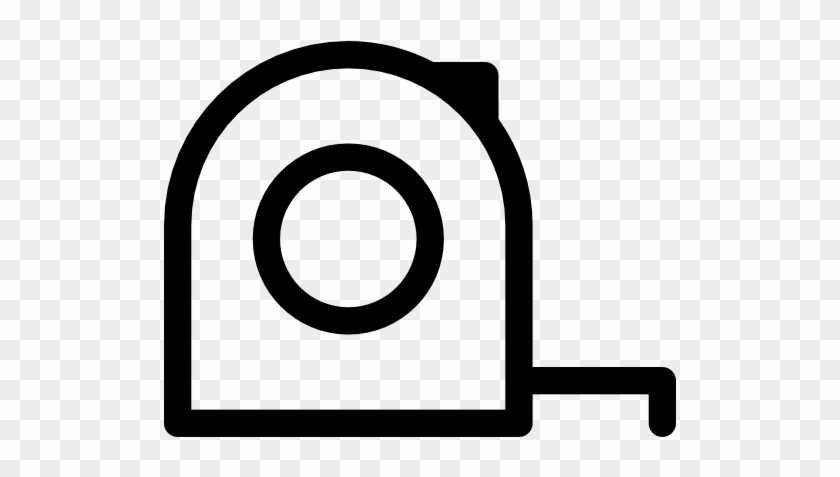 Measuring Tape Outline Free Icon - Tape Measure Symbols - Full Size PNG ...