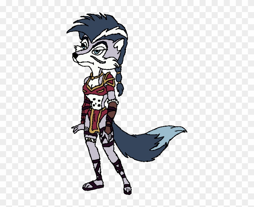 Lupe Wolf Redesigned By Xaviorthelycan - Comics - Full Size PNG Clipart ...