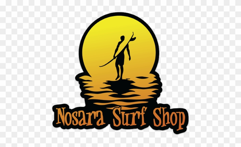 Nosara Surf Shop Sticker - Sticker Cloud Wall Room Decor Art Vinyl ...