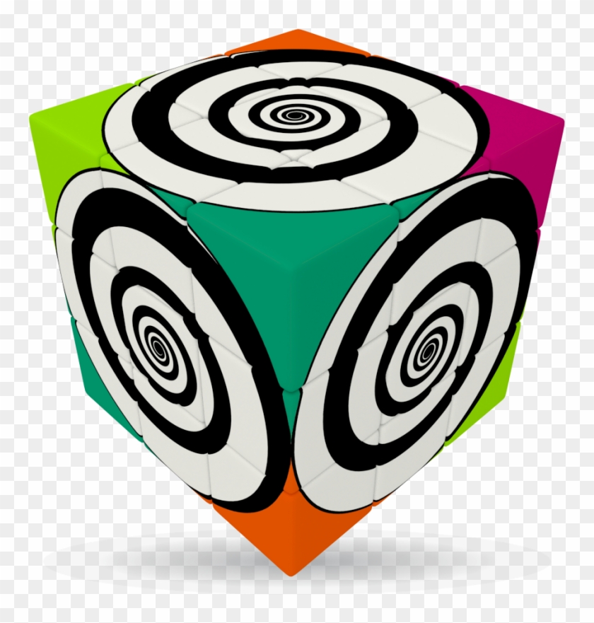 Spiral Rubik's Cube - Full Size PNG Clipart Images Download